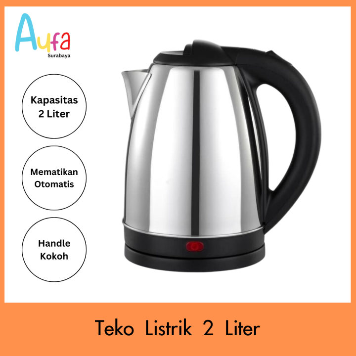 Teko Air Panas Listrik Otomatis | Lazada Indonesia