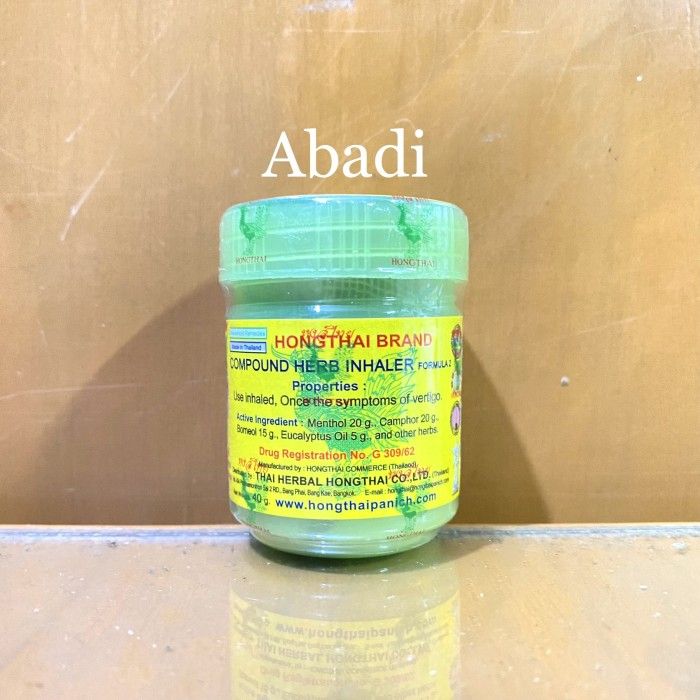Inhaler Hong Thai Brand Compound Herbal Thailand | Lazada Indonesia