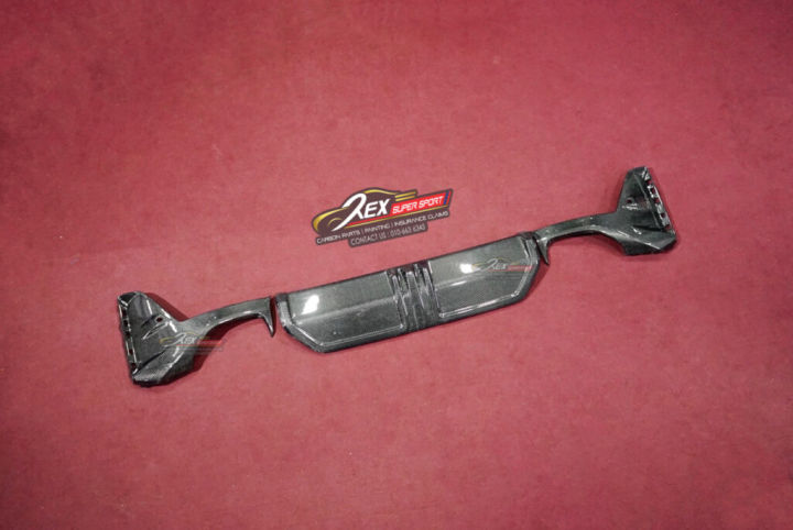 BMW 3 Series G20 LCI Rear Diffuser MP Real Carbon Fiber 3 Pcs 320i 330i ...