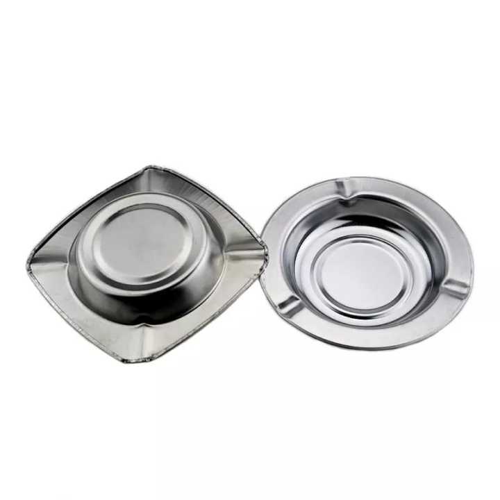 Asbak Stainless 12cm Asbak Kotak Asbak Bulat | Lazada Indonesia