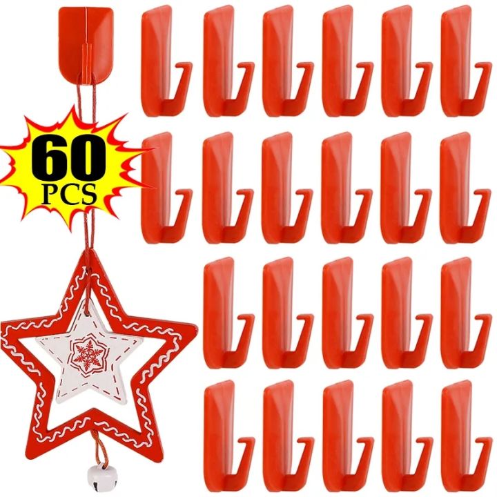 Mini Self Adhesive Wall Hooks Strong Hanging Hook Kitchen Bathroom ...