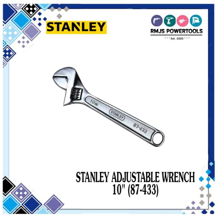STANLEY ADJUSTABLE WRENCH 10" (87-433) | Lazada PH