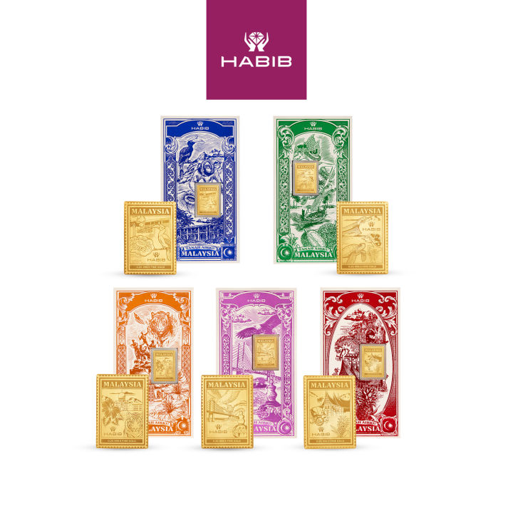HABIB Tanah Airku Collection | 999.9 Gold Wafer (0.20g) | Lazada
