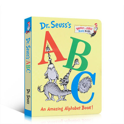 Dr. Seuss's ABC: An Amazing Alphabet Book! Board book – Illustrated by ...