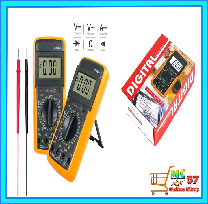 Richmeters DT9205A Digital Multimeter Portable! Multimeter Digital DT 9205A! Avometer Digital ...