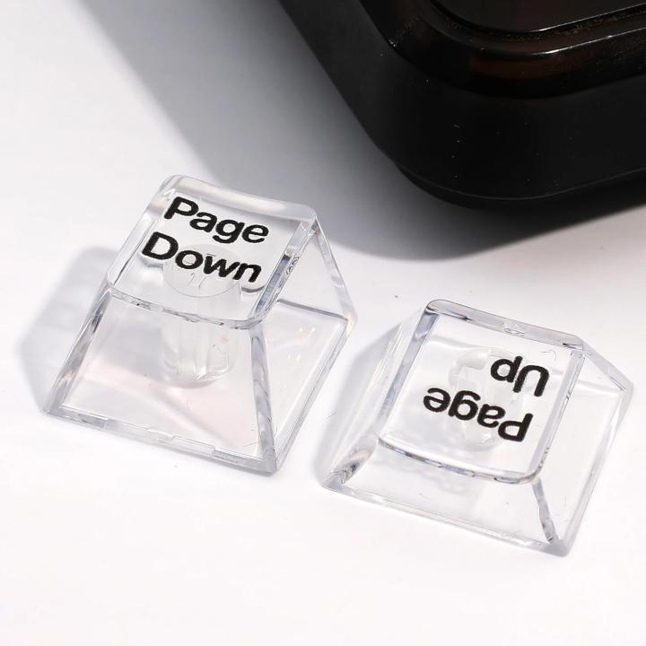 Transparent PC Keycaps for DIY Mechanical Gaming Keyboard Crystal Clear ...
