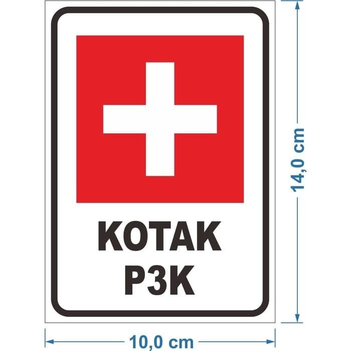 STIKER VINYL P3K KOTAK | Lazada Indonesia