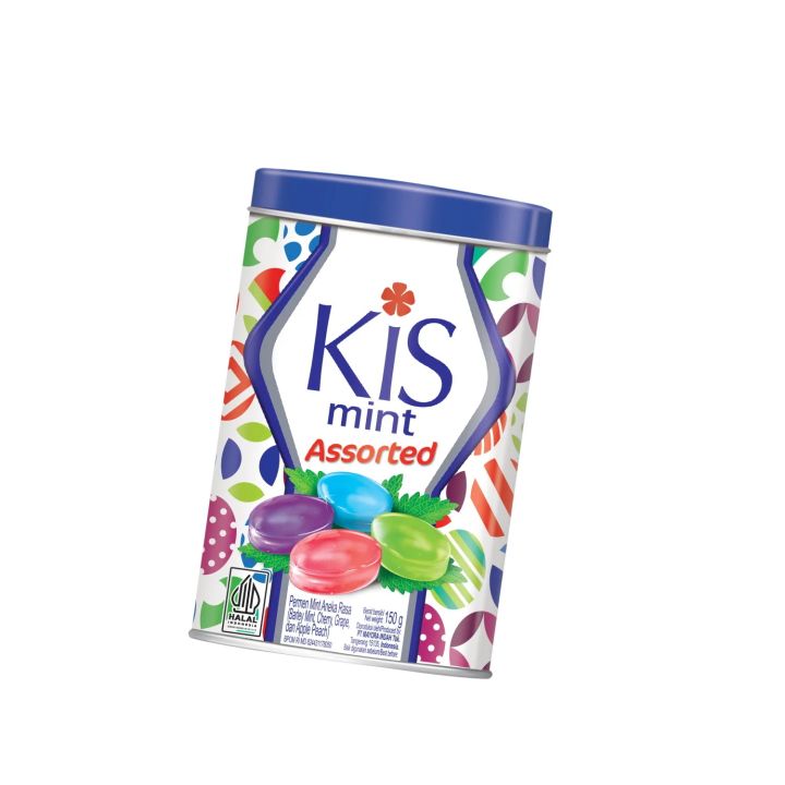 Kis Mint ASSORTED permen kiss Candy festive kaleng 150gr | Lazada Indonesia