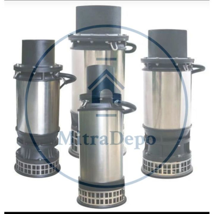 WLT-200 5500W 7,5HP 3PHASE 8"(8INC OUT) POMPA CELUP AIR LAUT /ASIN ...