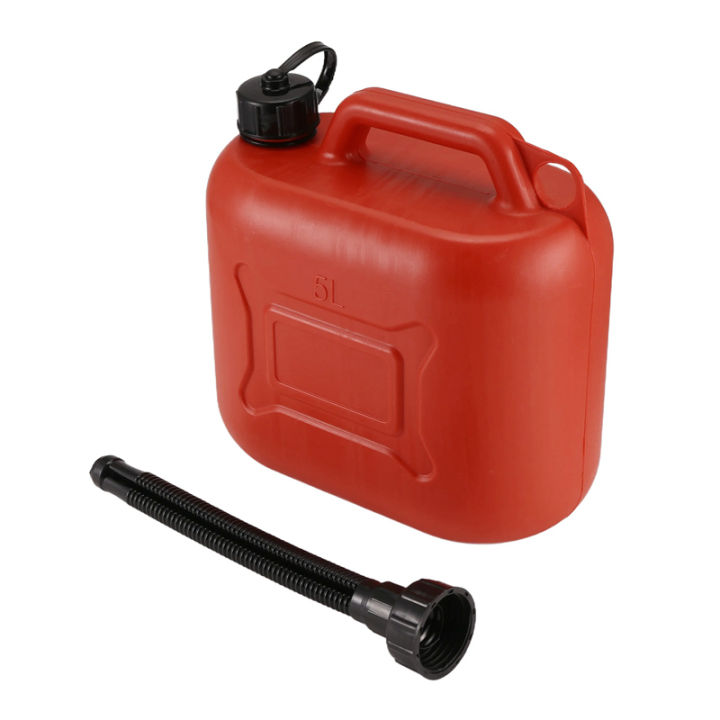 【JUS】-5L Car Fuel Tank Can Spare Plastic Petrol Gas Container Anti ...
