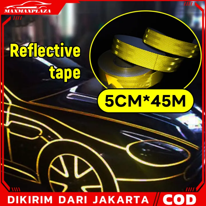 Stiker Reflektor 3M Berkualitas / Stiker Kir Lolos Dishub Untuk Mobil ...