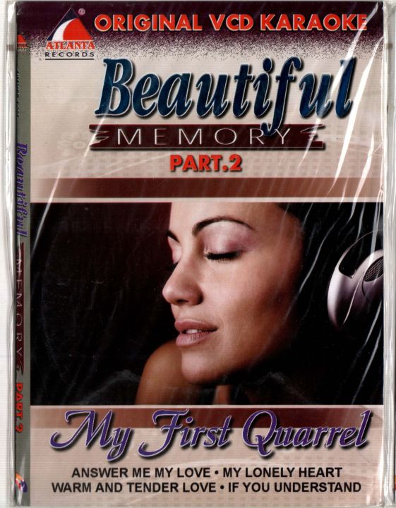 VCD KARAOKE ORIGINAL BEAUTIFULL MEMORY PART.2 MY FIRST QUARREL | Lazada ...