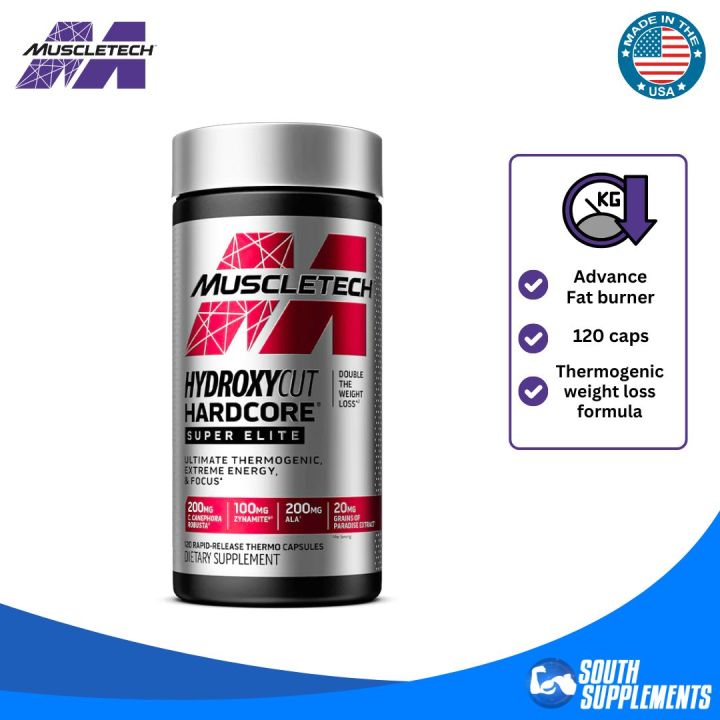 MuscleTech HYDROXYCUT HARDCORE SUPER ELITE - Weight Loss and Advance ...
