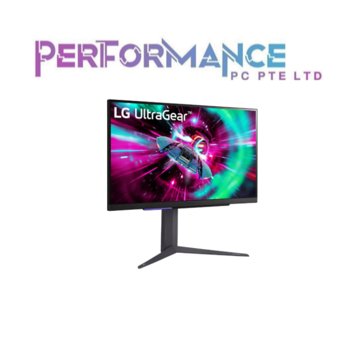 32” LG UltraGear™ UHD Gaming Monitor with 144Hz Refresh Rate 32GR93U-B (2 YEARS WARRANTY BY LG ...