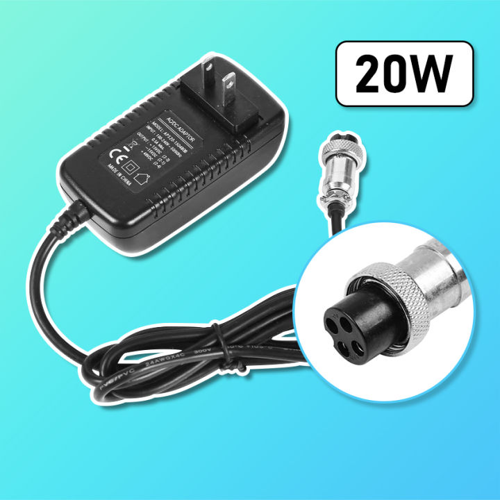 Universal 4-Pin Round Connector Mixer Power Supply AC Adapter | Lazada PH