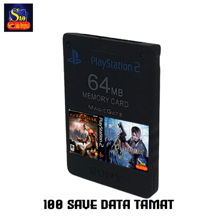 Memory card Ps2 Save Tamat 16mb-64mb 100 save data tamat | Lazada Indonesia