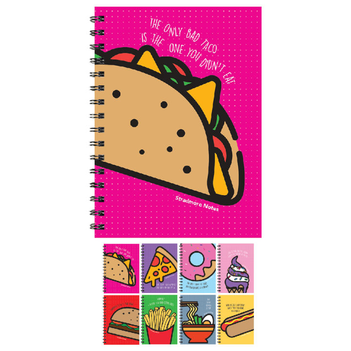 Stradmore Food Is Life Spiral Notebook (Assorted Only) | Lazada PH