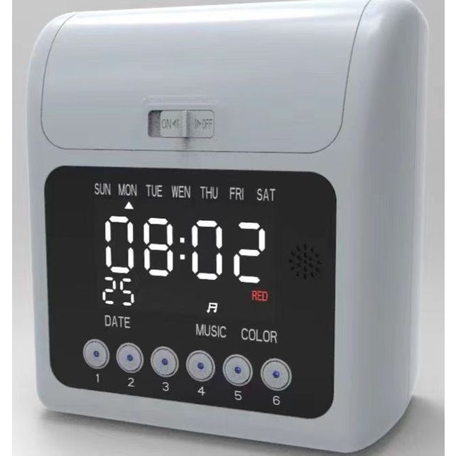 Electronic Employee Time Clock Recorder Attendance Time Card+ 50 cards ...