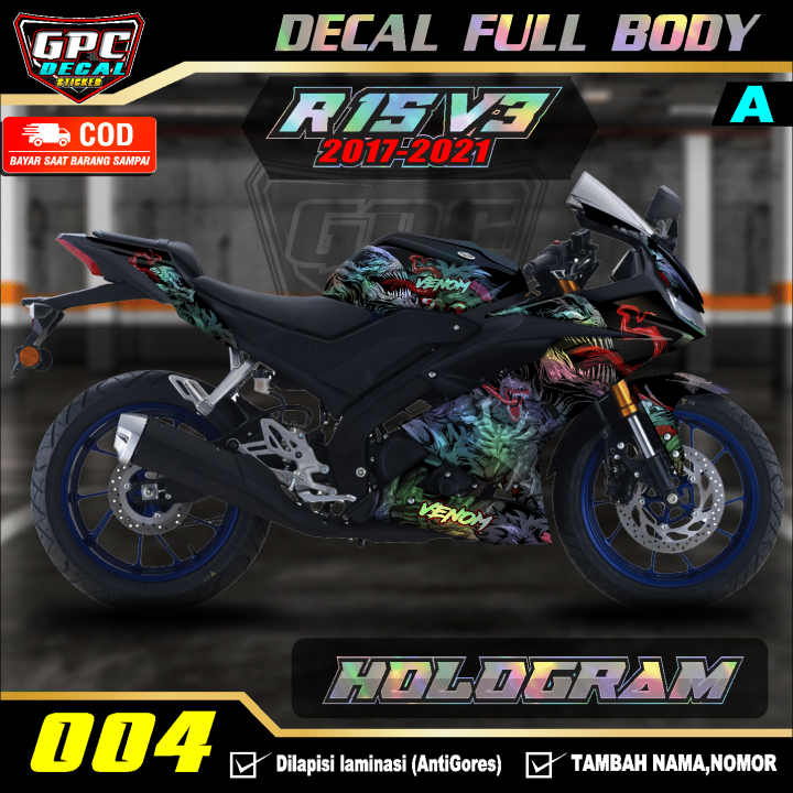 DECAL FULL BODY Stiker Decal-Sticker Hologram 004 R15 V3 2017-2021 ...