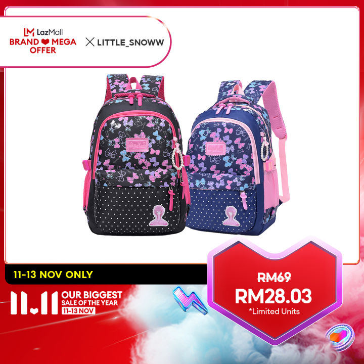 School bag Backpack Primary Secondary Student Bag Beg Sekolah Banyak ...