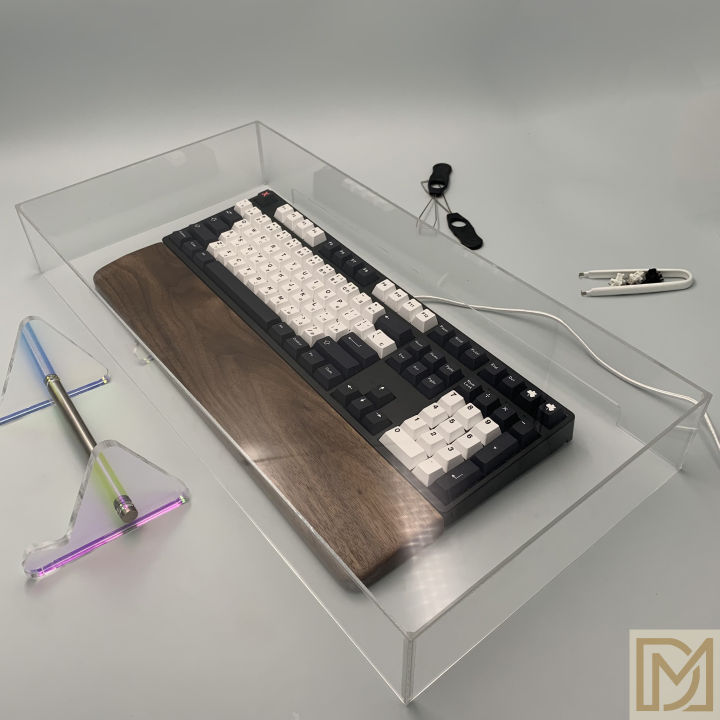 Acrylic Keyboard Cover Transparent Keyboards Cover Protective Case ...