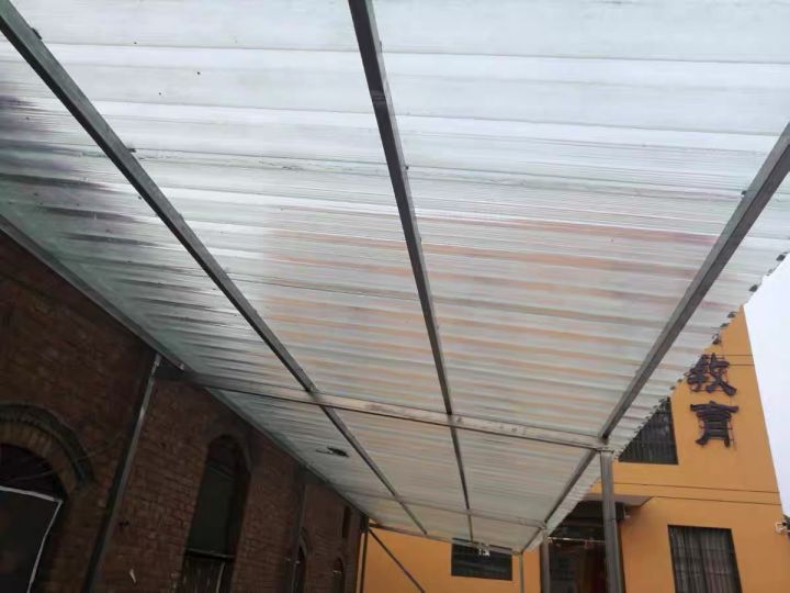 Transparent lighting tile resin tile glass fiber resin tile awning sun ...