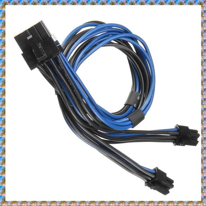 Dual Mini 6 Pin to 8 Pin PCI Express Video Card Power Adapter Cable for ...