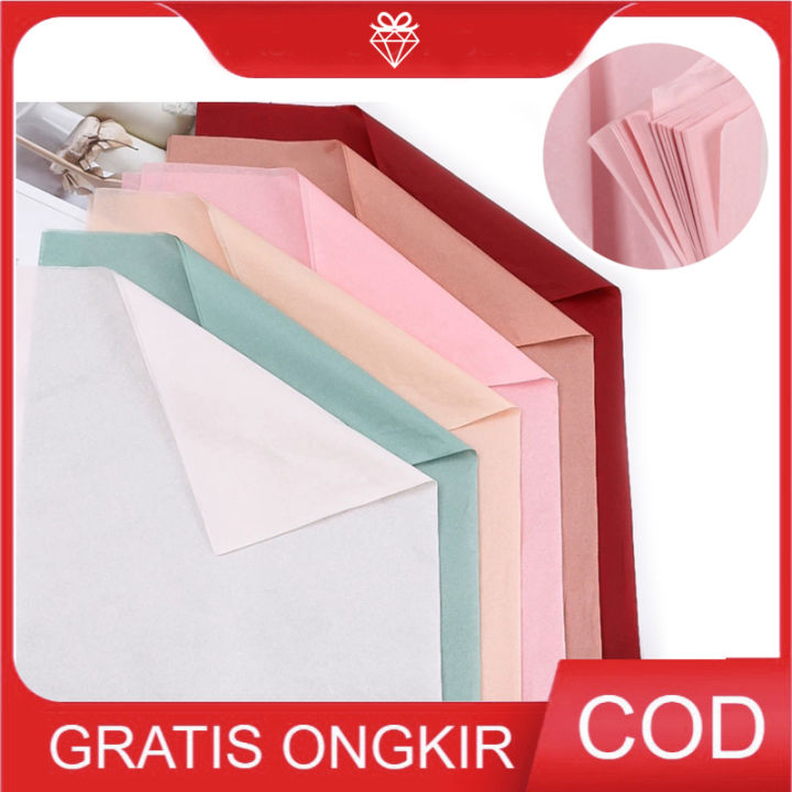 1LEMBAR Wrapping Kertas Tisu Tipis- Sydney Paper - Kertas Buket W009 ...