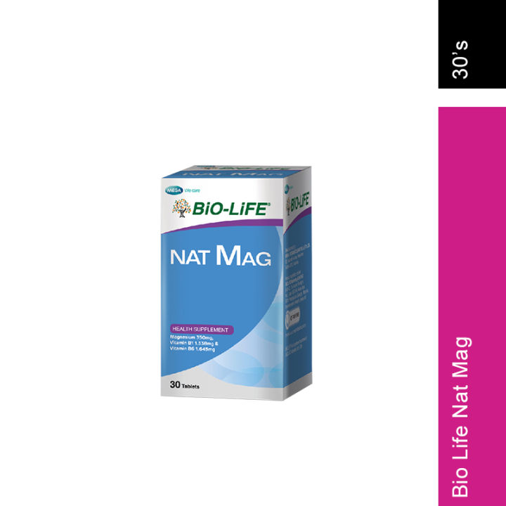 BIO-LIFE NAT MAG 30'S | Lazada