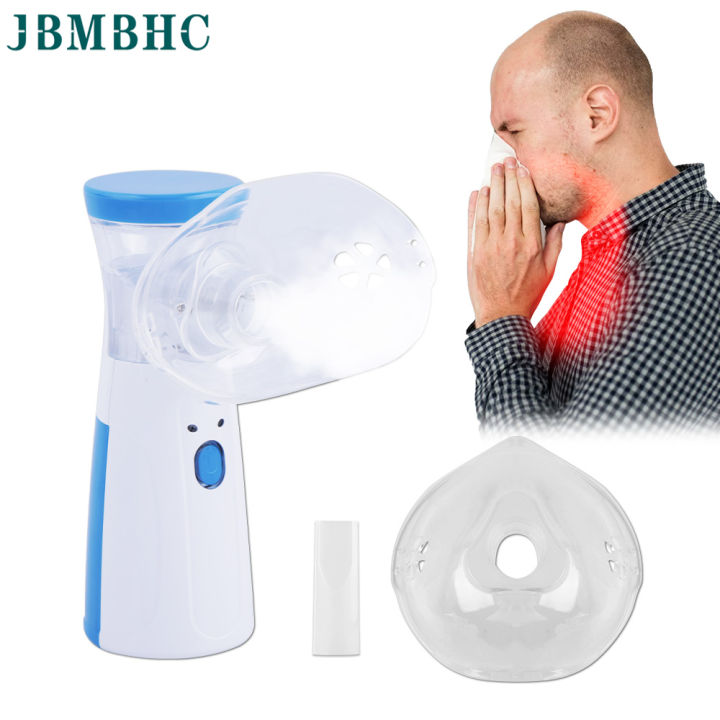 JBMBHC Portable Family Mesh Nebulizer Inhaler Low Noise Mini Silent ...