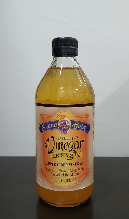Solana Gold Organic Apple Cider Vinegar (16oz) | Lazada