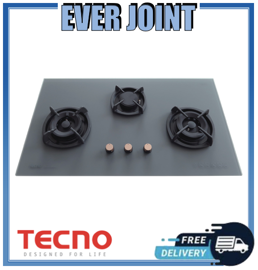 Tecno T3388TGSV || T 3388TGSV 3-Burner Glass Cooker Hob with Inferno ...