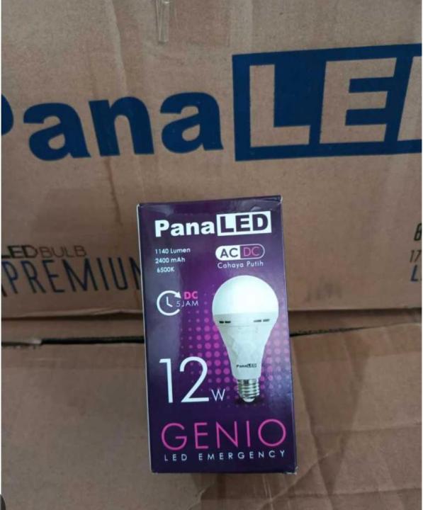 Panaled Genio Lampu Led Emergency 9 Watt / 12 Watt / 18 Watt Original ...