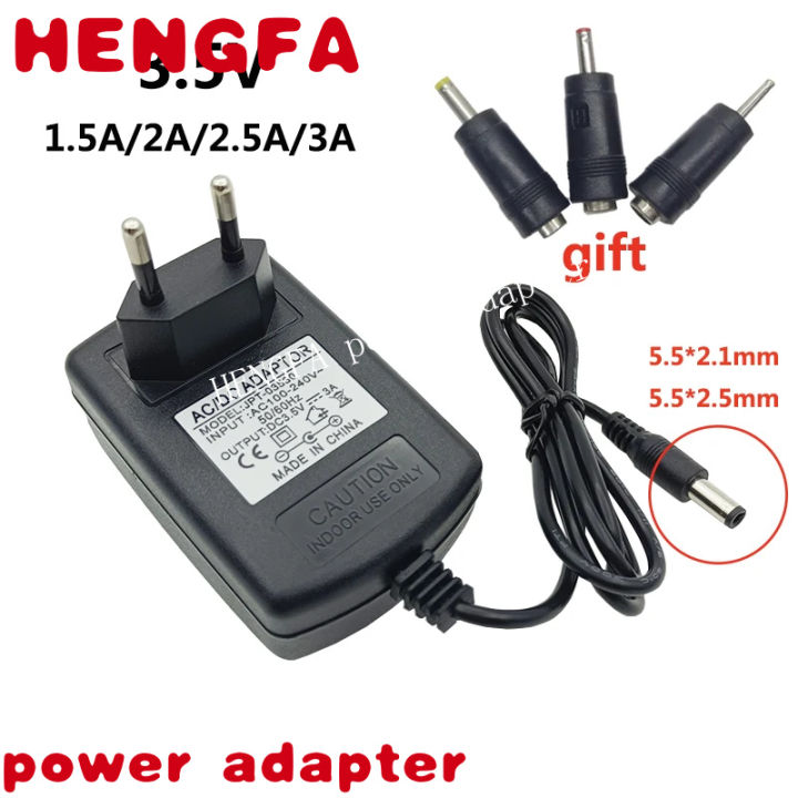 AC DC 3.5V Switching Adapter 3.5 Volt 3A Universal Power Supply Adaptor 1.5A 2A 2.5A Wall ...