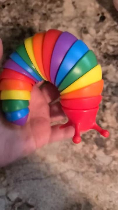 LZD IFiwin Fidget Slug, Sensory Slug Fidget ของเล่นสำหรับเด็กออทิสติก ...
