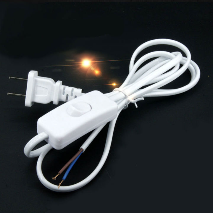 303 Button Switch Plug Wire ~~~~~ with Line Length Power Cord for Desk ...