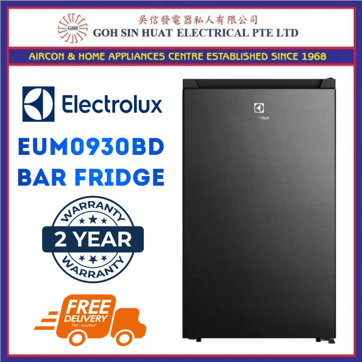 Electrolux EUM0930BD 90L Mini Bar Fridge (Energy Efficiency : 4 Ticks ...