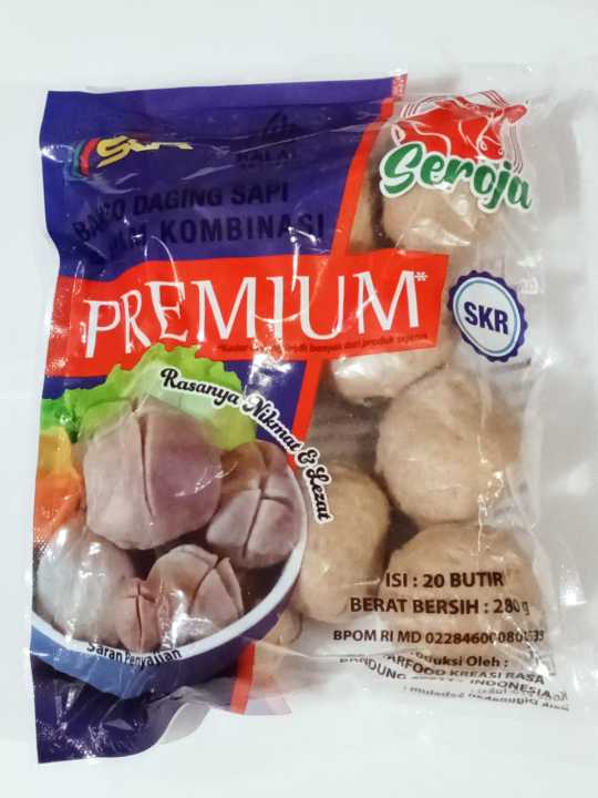 BASO SAPI SPESIAL SEROJA PREMIUM ISI 10 BUTIR UKURAN SEDANG RASA ENAK ...