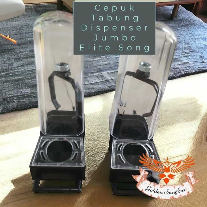 Tabung Cepuk Dispenser Jumbo Untuk Makanan Burung Elite Song | Lazada ...