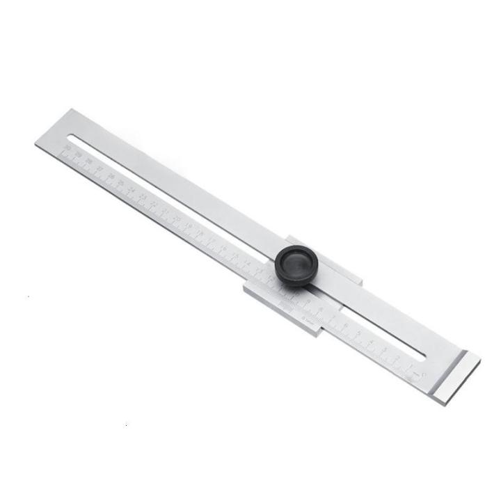 Precision Marking Rulers Stainless Steel Hole Rulers Carpenter Mark ...