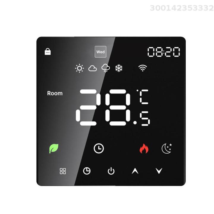 Intelligent LCD Display Thermostat with Weekly Programmable Function ...