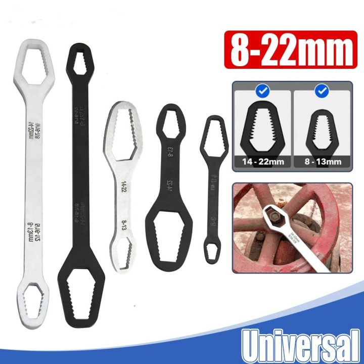 TESDFD 8-22mm Self-tightening Mechanical Workshop Tool Multi-purpose ...