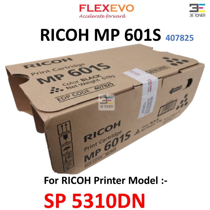Ricoh MP 601S Original Cartridge EDP Code 407825 MP601S 601S for ...