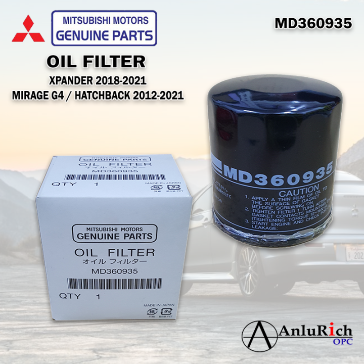 Genuine Mitsubishi Oil Filter for Xpander 2018-2021 / Mirage G4 ...