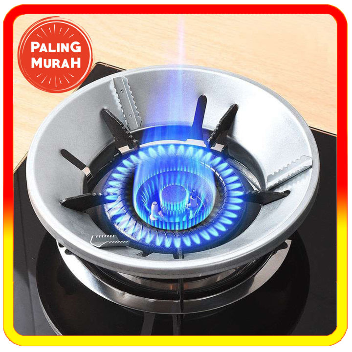 Alas Tatakan Cover Kompor Gas Portable Pelindung Anti Angin Dan Slip ...