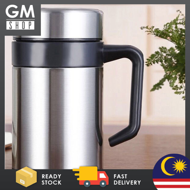 GMshop 400ml 304 Stainless Steel Vacuum Heat Flask Bottle Insulated ...