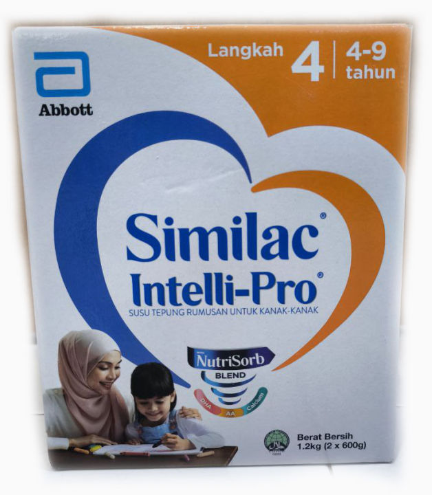 Similac Intelli-Pro Step 4 1.2kg /600g expiry September'2025 and after ...