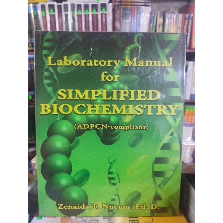 Lab Manual for Simplified Biochemistry(Authentic) by Nucum | Lazada PH