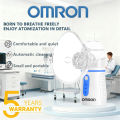 Omron Handheld Portable Nebulizer Machine Inhaler for Asthma Treatment ...