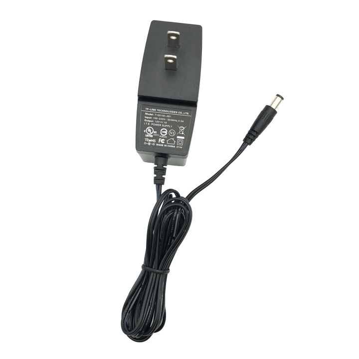 New TP Link 5.5x2.1mm power supply T120100-2B1 AC/DC adapter 12V 1A C-E ...